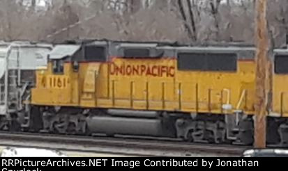 UP 1161, conductor's side